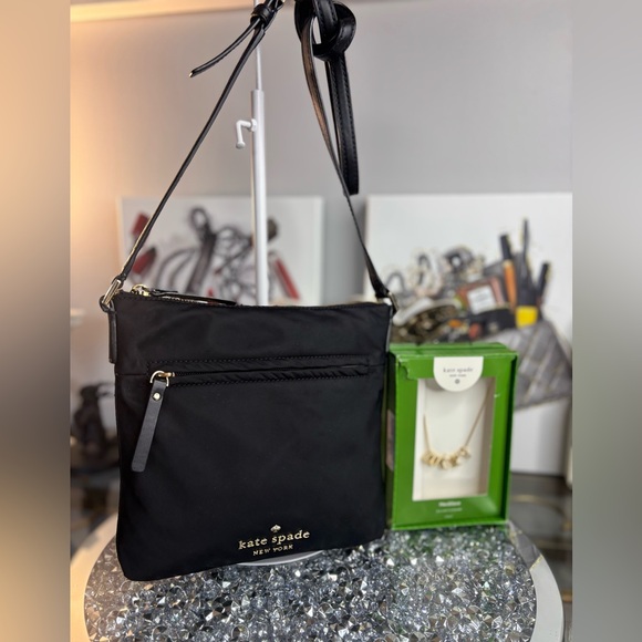 kate spade | Bags | Kate Spade Black Crossbody Bag Wkatetarget Collab ...